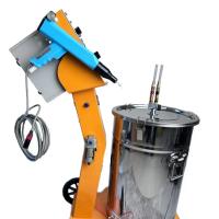China Powder Coating Booth Electrostatic Painting Spraying Gun Machine with 33KG Weight for sale