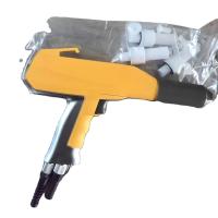 China Industrial Machinery 35*6*22 Scientific Powder Coating Booth with Automatic Gun for sale