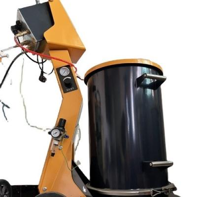 China 110V/220V Industrial Powder Coating Booth Machinery for Spray Powder Vibration Absorption for sale