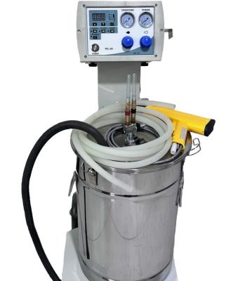 China 50w power industrial powder coating booth and oven equipment for automatic electrospinning for sale