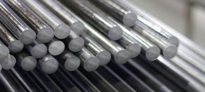 China 06Cr19Ni10 304 Stainless Steel Round Bar , Hairline Surface SS Solid Rod EN for sale