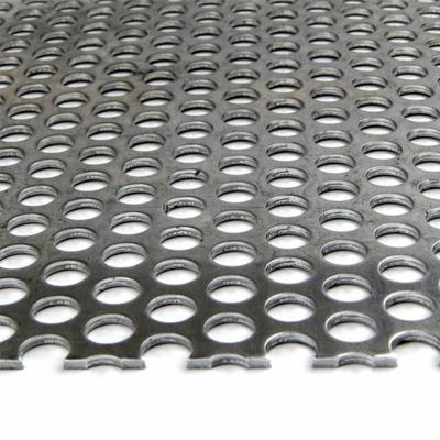 China 316 Stainless Steel Perforated Sheet Metal Panels / Perforated SS Plate 304 for sale