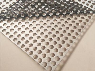 China Powder Coated 430 Stainless Steel Perforated Plate 3mm 4mm For Outdoor Furniture for sale