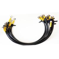 China SS Steel Wire Braided PTFE Motorcycle Brake Hose Assembly for sale