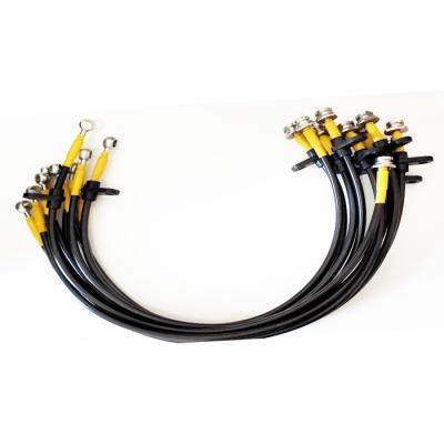China SS Steel Wire Braided PTFE Motorcycle Brake Hose Assembly for sale
