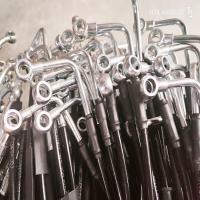 China Motorcycle 3.2mm *7.5mm 1/8”Stainless Steel Braided Brake Line Assembly Production Factory for sale