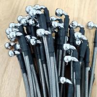 China Stainless Steel Front Brake Hose Assembly 10mm Banjo Diameter for sale