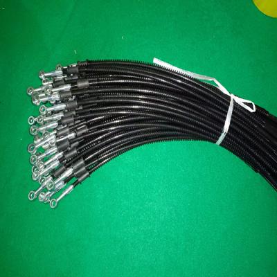 China 3.2*7.5mm Motorcycle Brake Hose Assembly With Chromed Banjos for sale