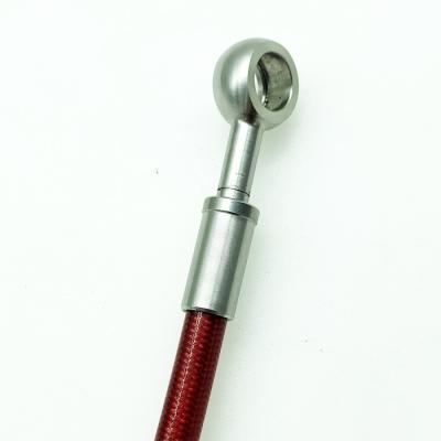 China AN‑3 Banjo Eye Brake Hose Fitting Banjo Eye Hole Diameter 10.2mm Stainless Steel 90° Banjo Fitting for sale