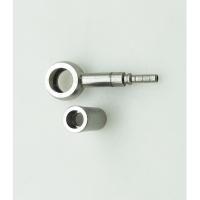 China Stainless Steel 90 Degree Swivel Female -3 AN 3/8 x 24 Thread to AN3 PTFE Hose End Brake Fitting For  Hose for sale