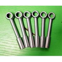 China Stainless Steel Brake Fitting Straight Banjo Eye Hole Diameter 11.2mm to -3 AN PTFE Hose End for Braided Brake Hose for sale