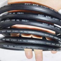 China SAE J1401 Black EPDM Rubber Brake Pipe Hydraulic Safe And Reliable for sale