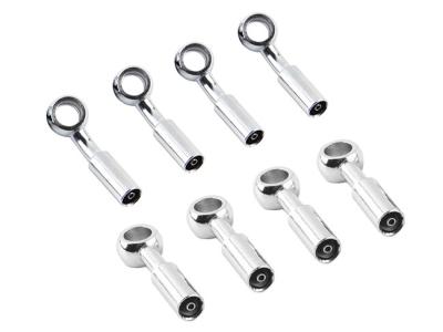 China Carbon Steel Brake Line Banjo Fitting Chromed Plated 28 Degree for sale