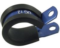 China AN3 Brake Hose Clips Cushioned Insulated Metal Hose Clamp Holder for sale