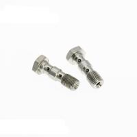China Corrosion Resistant Steel Banjo Fittings M10*1 M10*1.25 With Copper Washers for sale