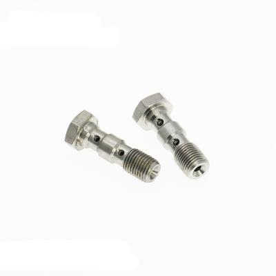 China Corrosion Resistant Steel Banjo Fittings M10*1 M10*1.25 With Copper Washers for sale