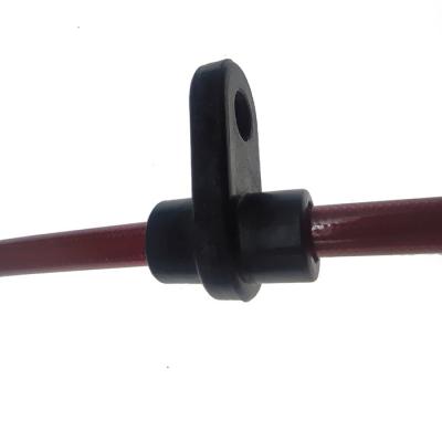 China HSBRK custom Protective Hydraulic Hose Sleeve Red Black Color for sale