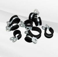 China Fuel Resistant Brake Hose Retaining Clip UV Stable Cushion Pipe Clamp for sale