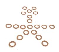 China M10 10mm Brake Hose To Caliper Bolt Washer Copper Material for sale