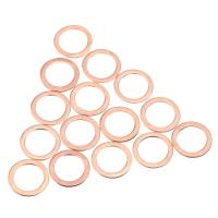 China M10 10mm Brake Hose To Caliper Bolt Washer Copper Material for sale