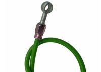 China AN3 Motorcycle SS Braided Nylon Ptfe Brake Hose Assembly Customizable for sale