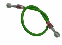 China Stainless Steel Braided AN3 PTFE Nylon Brake Hose Assembly 800m  1100mm for sale