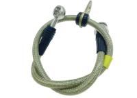 China Ptfe Nylon Colored Stainless Steel Braided Brake Hose Assembly 3.2mm 1/8'' for sale