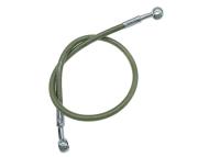 China Flexible 3AN Nylon Brake Line Assembly With SS Brake Fittings Aging Resistance for sale