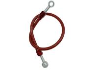 China 70Mpa AN3 Hydraulic Stainless Steel Braided Hose Assembly Wear Resisting for sale
