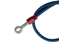 China DOT Certified 1/8inch  Hydraulic Brake Hose Assembly Braided Brake Line Kit for sale