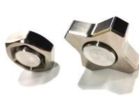 China ASTM 378 Molybdum Tungsten Alloy Fun Fidget Spinner Bright Surface for sale