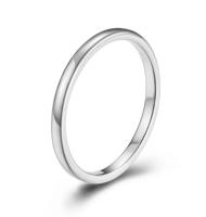 China Fashion Blank Tungsten Products Tungsten Thumb Ring 2.3-2.5mm Thickness for sale