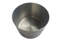 China Thin Wall Vacuum Furnace Parts Molybdenum Crucible 15~80mm Dia  Polishing Surface for sale