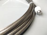 China 0.01~3mm Tungsten Wire Rope For Single Crystal Furnace High Temperature Resistance for sale