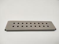 China 99.95% Silver Vacuum Furnace Parts Molybdenum Boat ASTM Standard for sale