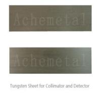 China Customized  Pure Tungsten Radiation Shielding Products For Medical And Industrial for sale