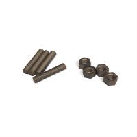 China ISO9001 Vacuum Furnace Parts Tungsten Machine Screws High Temperature Resistance for sale