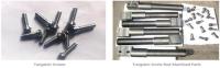 China Custom Sized  M3 -M16 Tungsten Nuts And Bolts 19.2g/Cm3 High Strength for sale