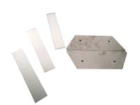 China Customization Radiation Shielding Products Pure Tungsten Sheet   High Density for sale