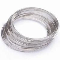 China sliver Polished 0.8mm-6.0mm Titanium Coil Wire 99.95% Purity for sale