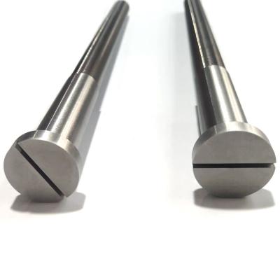 China High Strength 99.95% Molybdenum Screw Nut Full Threaded  Wear Resistant for sale