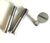 China High Strength 99.95% Molybdenum Screw Nut Full Threaded  Wear Resistant for sale