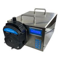 China stainless steel housing industrial large flow rate peristaltic pump for sale
