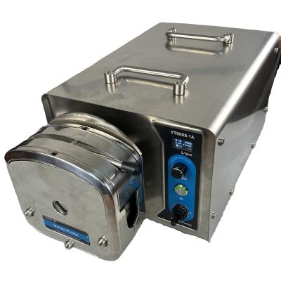 China Industrial Peristaltic Pumps with high flow rate and stainless steel housing for sale