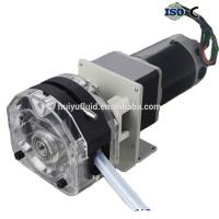 China DC stepper motor 12v 24v AC220v 110v water treatment chemical reagent dosing calf feed self priming ODM OEM peristaltic pump for sale