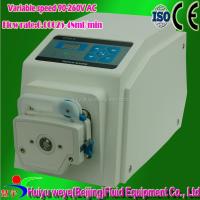 China DG-1 micro flow multi channel peristaltic pump head for sale
