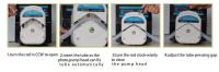 China large flow rate easy operation peristaltic pump head YZ35 for sale
