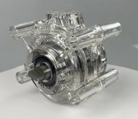 China PC housing crystal BZ 15 pump head stuitable tube 25#  max flow rate 960ml/min for sale