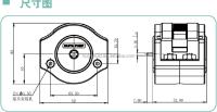 China Small Volume Dispensing Peristaltic Pump Head DMD15-2A High Precision for sale