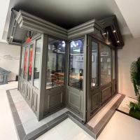 China Commercial Aluminum Retractable Sunrooms Aluminium windows and Doors Materials Laminated Glass Garden Sunroom for Outdoor Use for sale